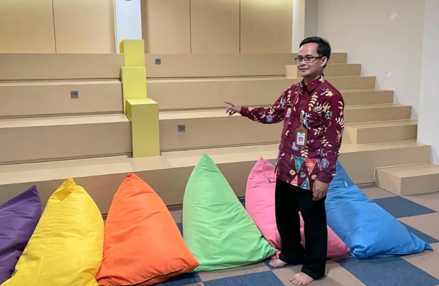 Diskarpus Depok Miliki Puluhan Ribu Koleksi Buku, Ruang edukasi, Pojok ...